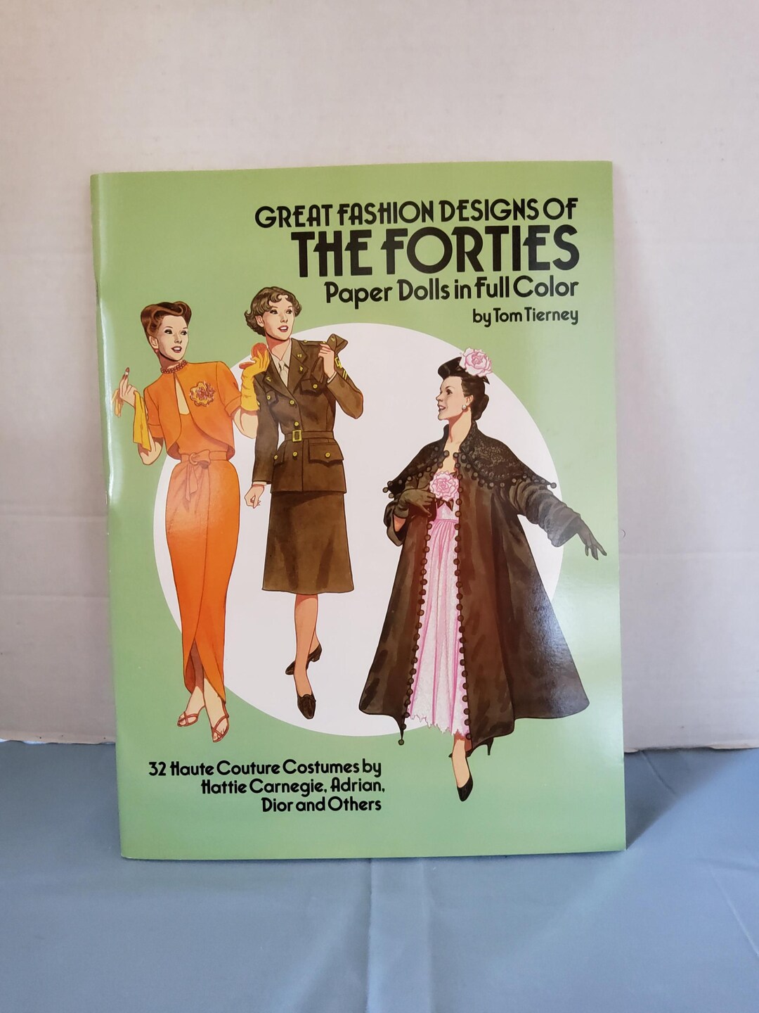 1987 Great Fashion Designs of the Forties Paper Dolls - Etsy