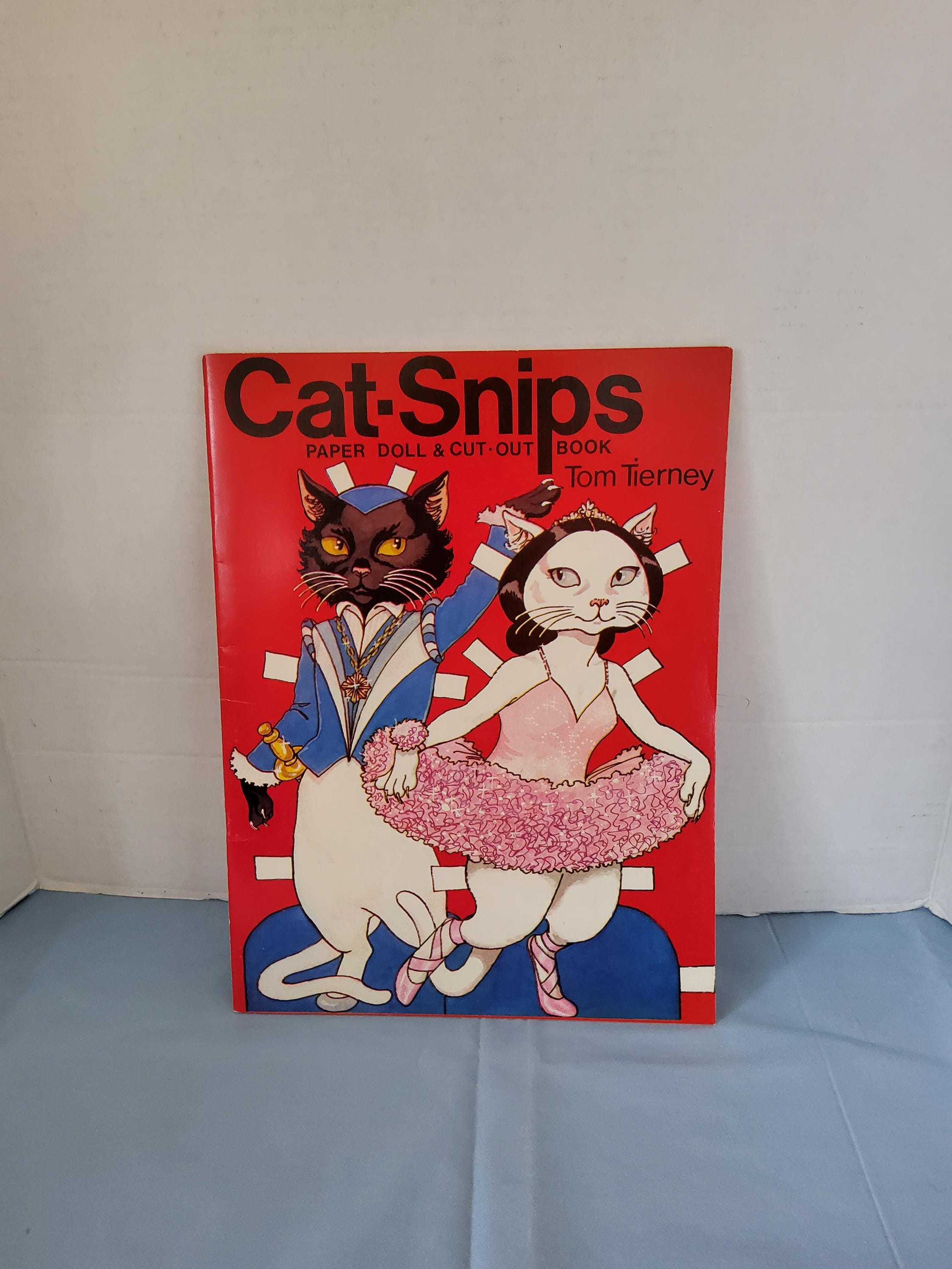 1983 Cat-snips Paper Doll Cut Out Book - Etsy