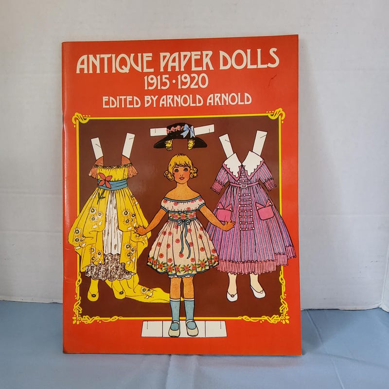 Antique Paper Doll - Etsy