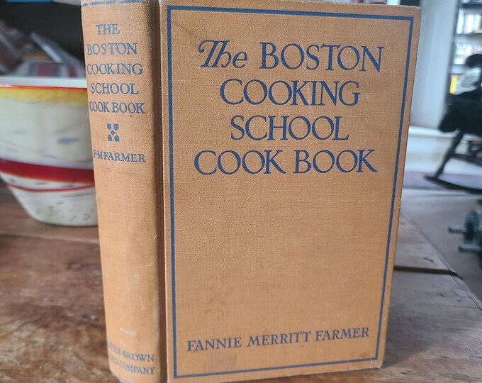 The Boston Cooking School Cook Book. Fannie Merritt Farmer. Little ...
