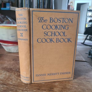 The Boston Cooking School Cook Book. Fannie Merritt Farmer. Little ...