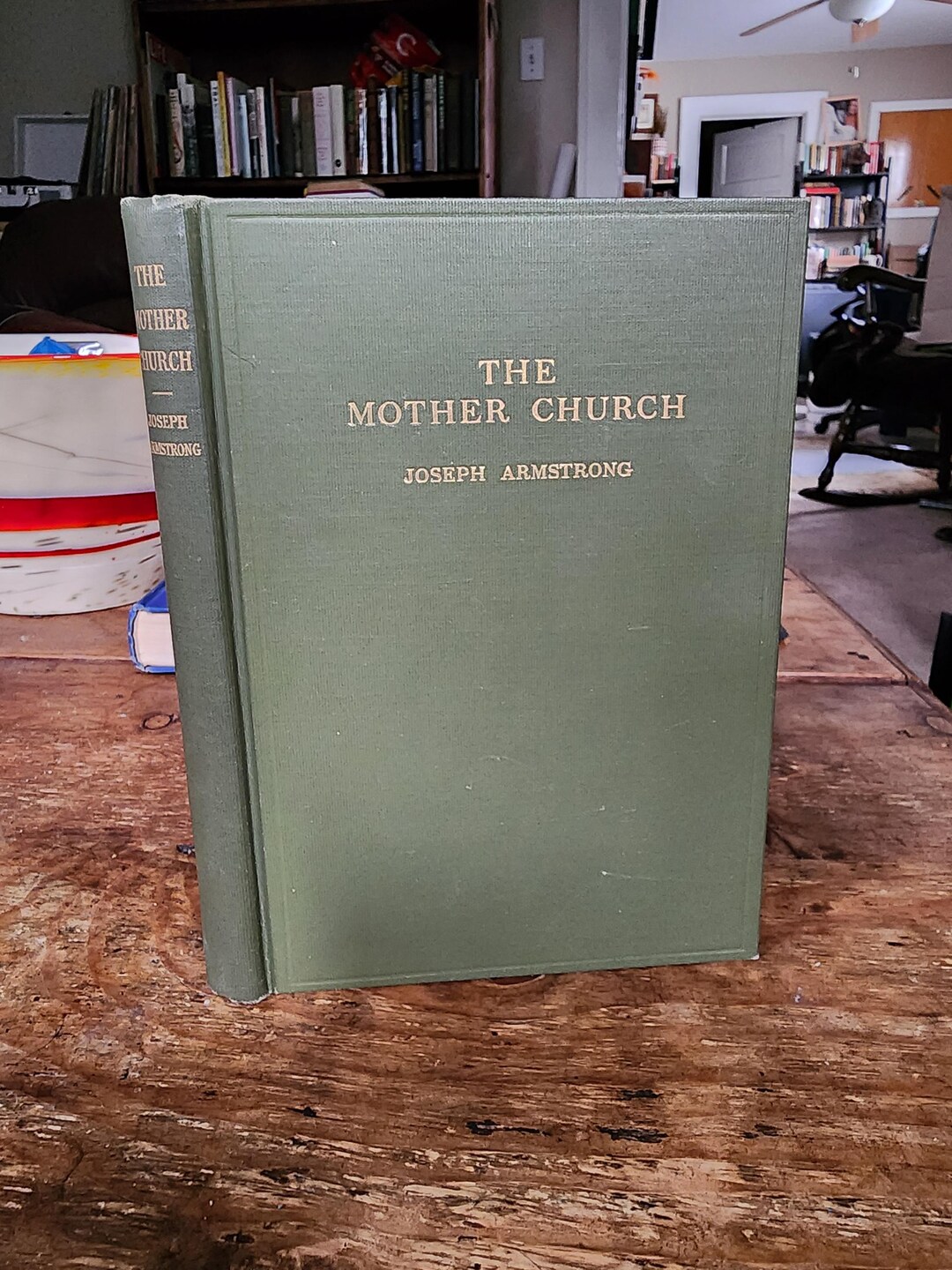 The Mother Church. History of the Building of the Original Edifice ...
