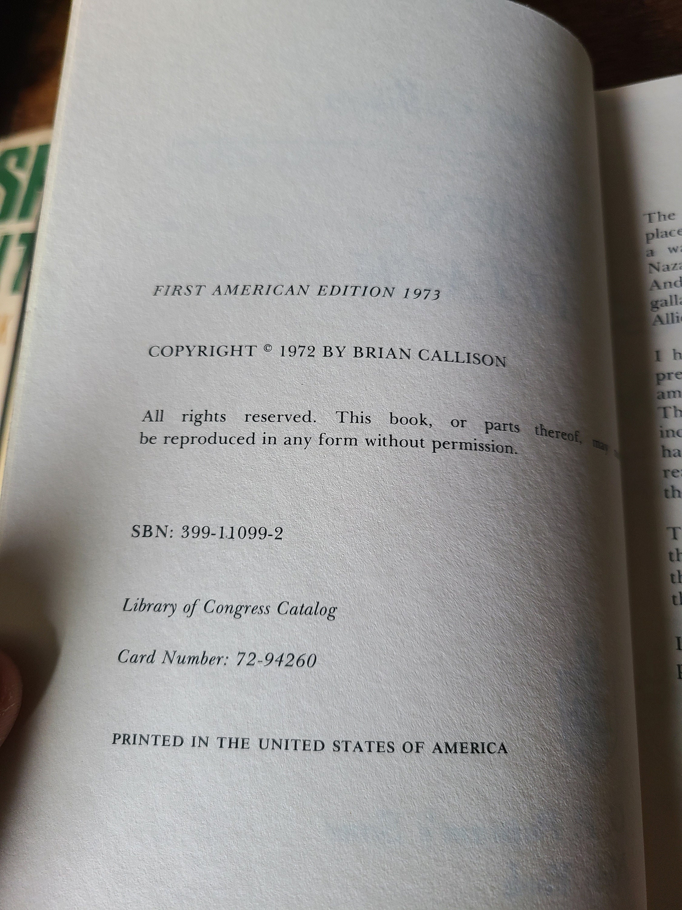 Dawn Attack. Brian Callison. First Edition. - Etsy