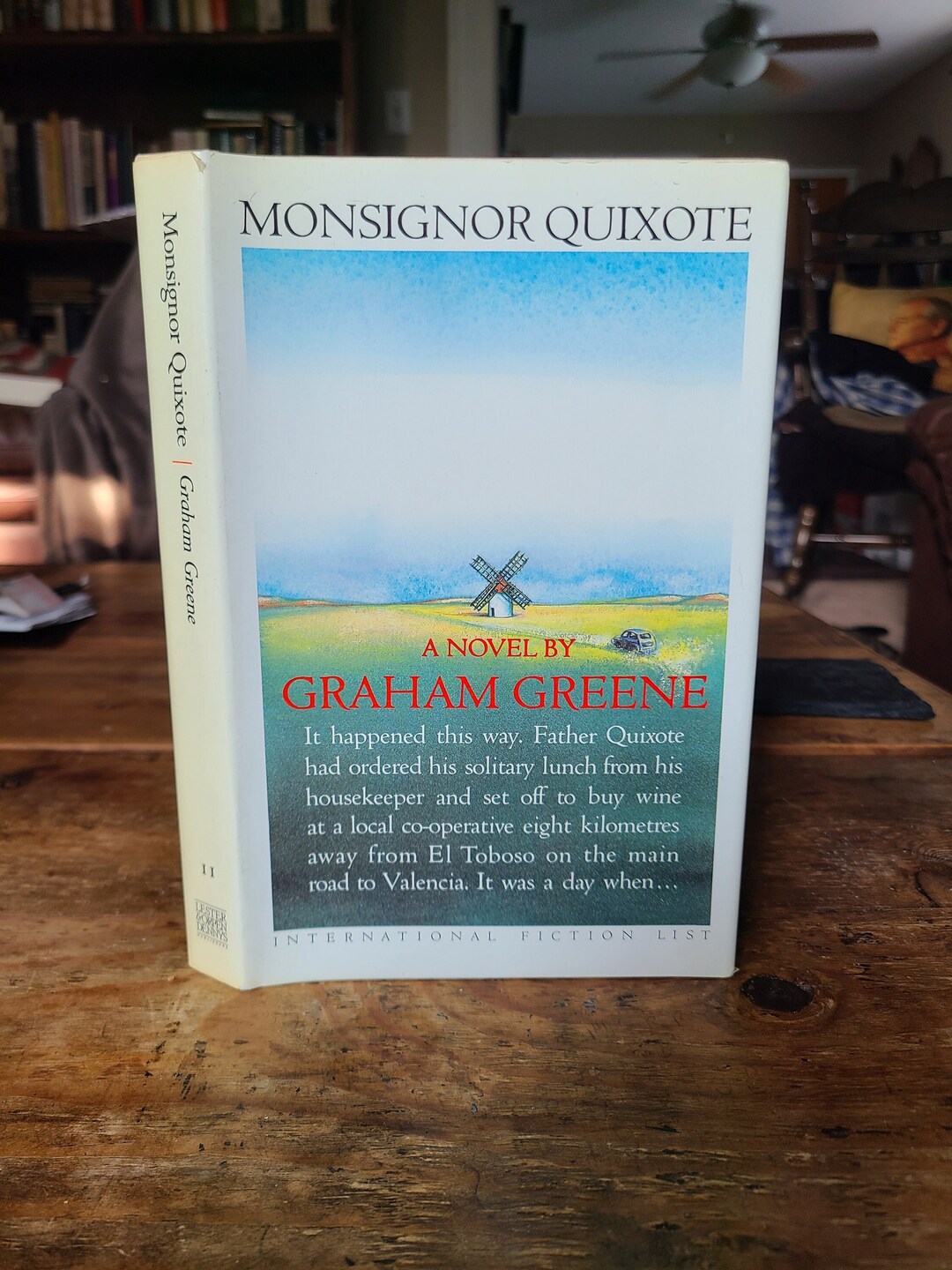 Monsignor Quixote. Grahame Greene. Lester & Orpen. 1982. First Canadian ...
