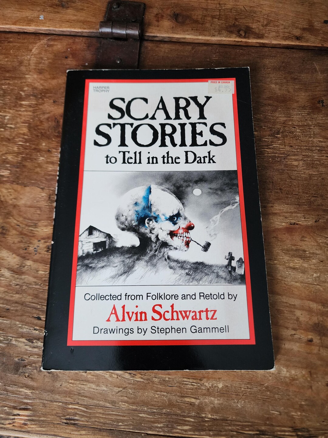 Scary Stories to Tell in the Dark. Alvin Schwartz. Harper Trophy. First ...