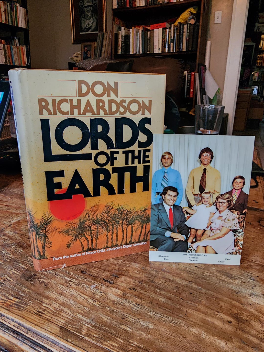 Signed. Lord of the Earths. Don Richardson. Regal. 1977. First Edition ...