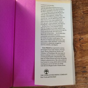 Soul Sister. Grace Halsell. First Edition. Third Printing. 1969 ...