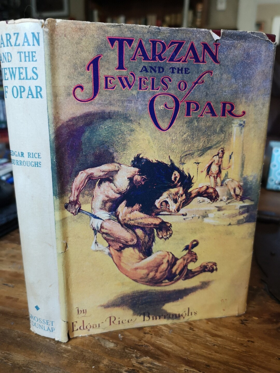 Tarzan and the Jewels of Opar. Edgar Rice Burroughs. Vintage - Etsy UK