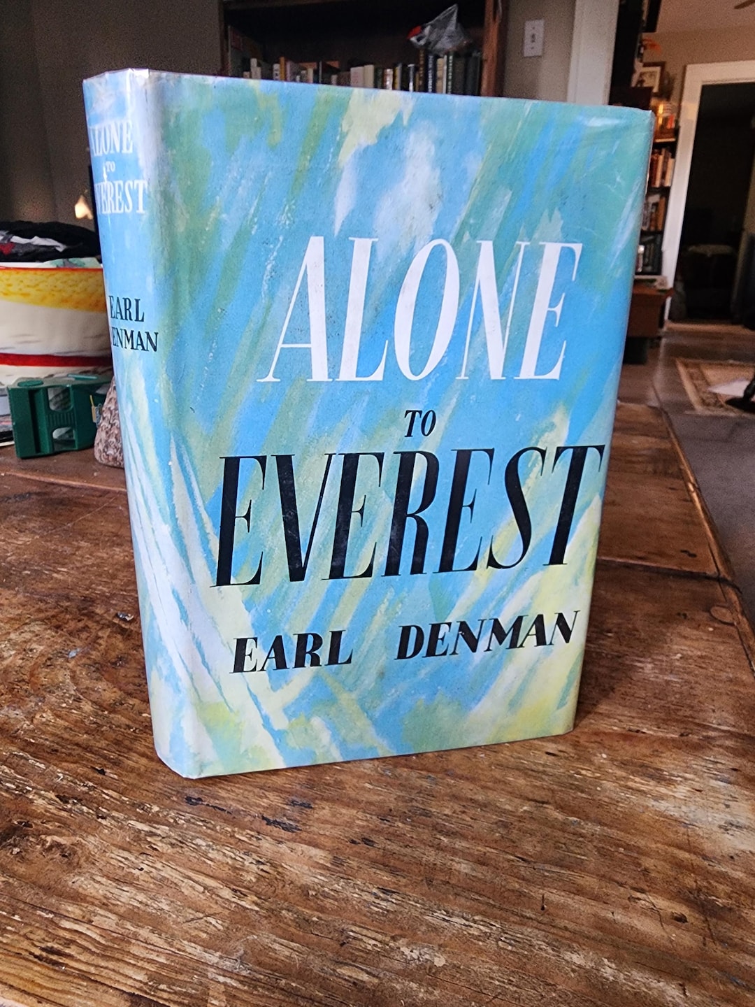Alone to Everest. Earl Denman. Travel Club. 1955. Second Printing. - Etsy