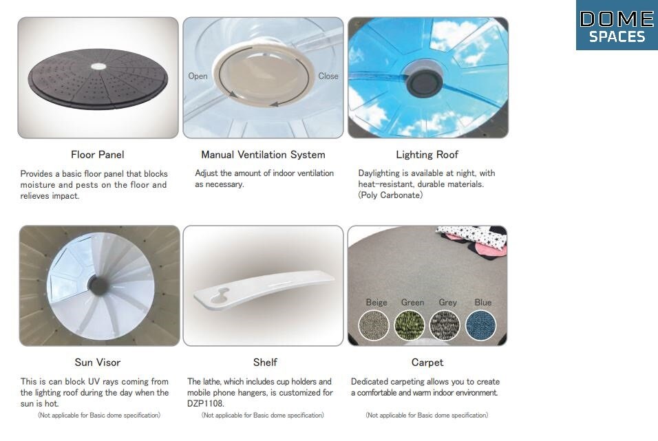 Domester Domes by Domespaces DZP1108 - Etsy Canada