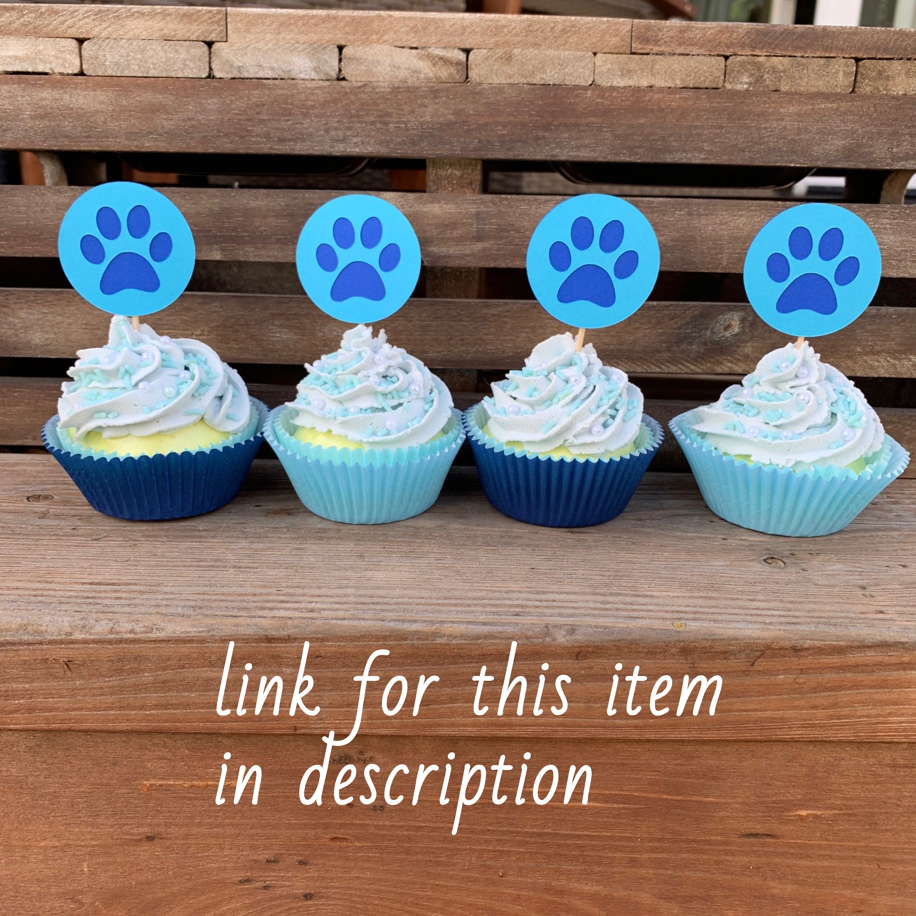 Blues Paw Print Birthday Party Garland Blues Paw Print | Etsy