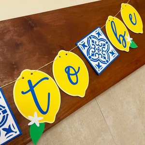 Lemon Citrus Tuscan Italy Italian Moroccan Spanish Blue Miss to Mrs ...