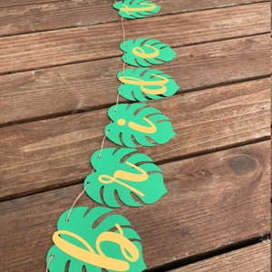 Tropical Bride to Be Banner Tropical Bridal Shower Banner - Etsy