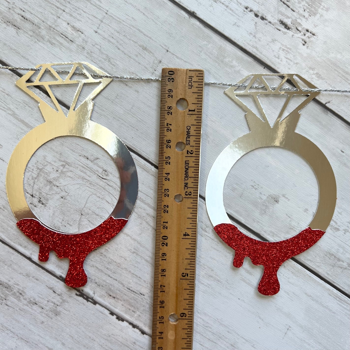 Blood Horror Gothic Halloween Ring Bride to Be Tattoo Murder - Etsy