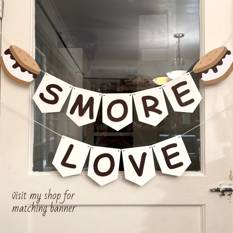 S'more Smores Bar Camp Camping Camper Tahoe Rustic Birthday Bride ...