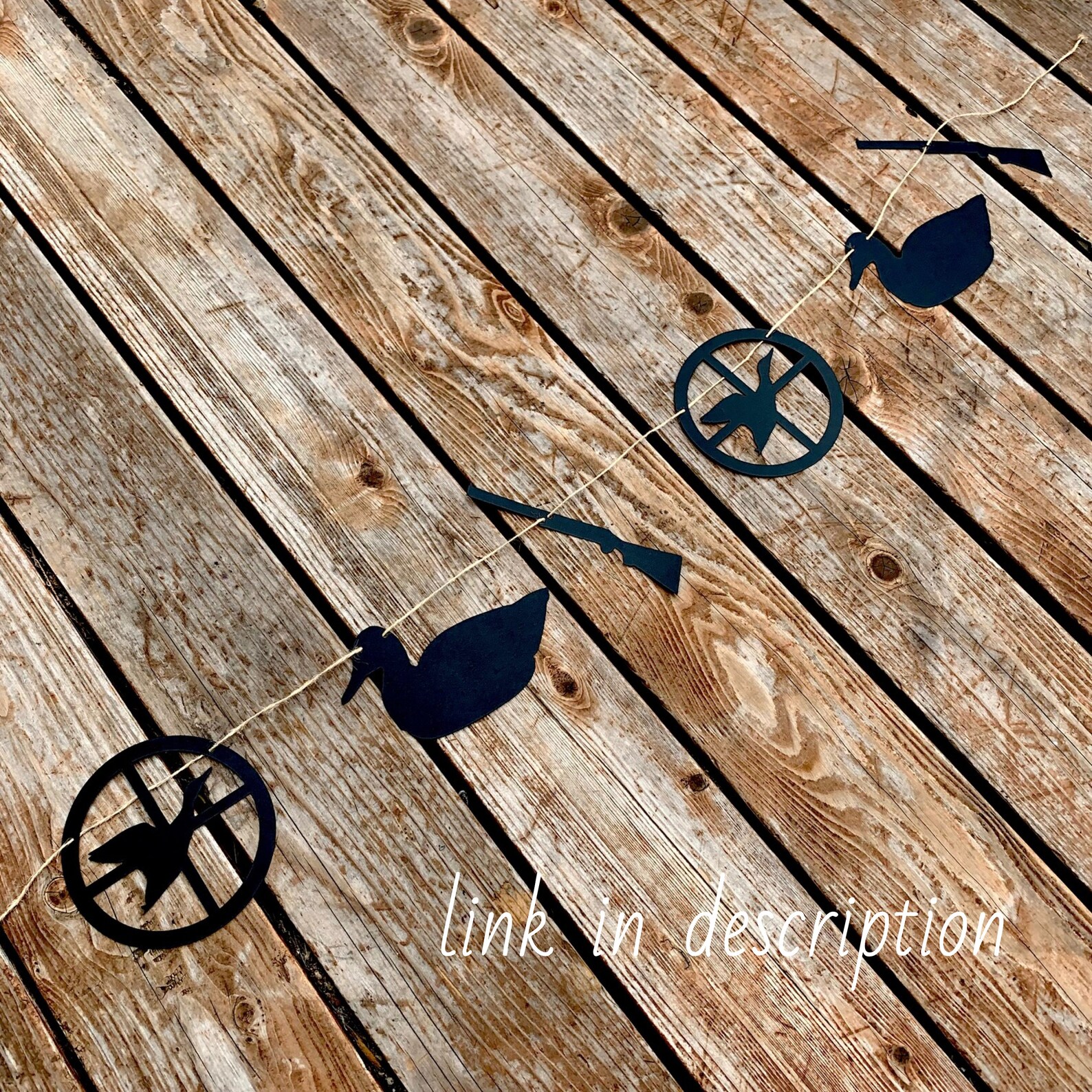 Duck Hunting Happy Birthday Banner Garland Duck Hunting - Etsy