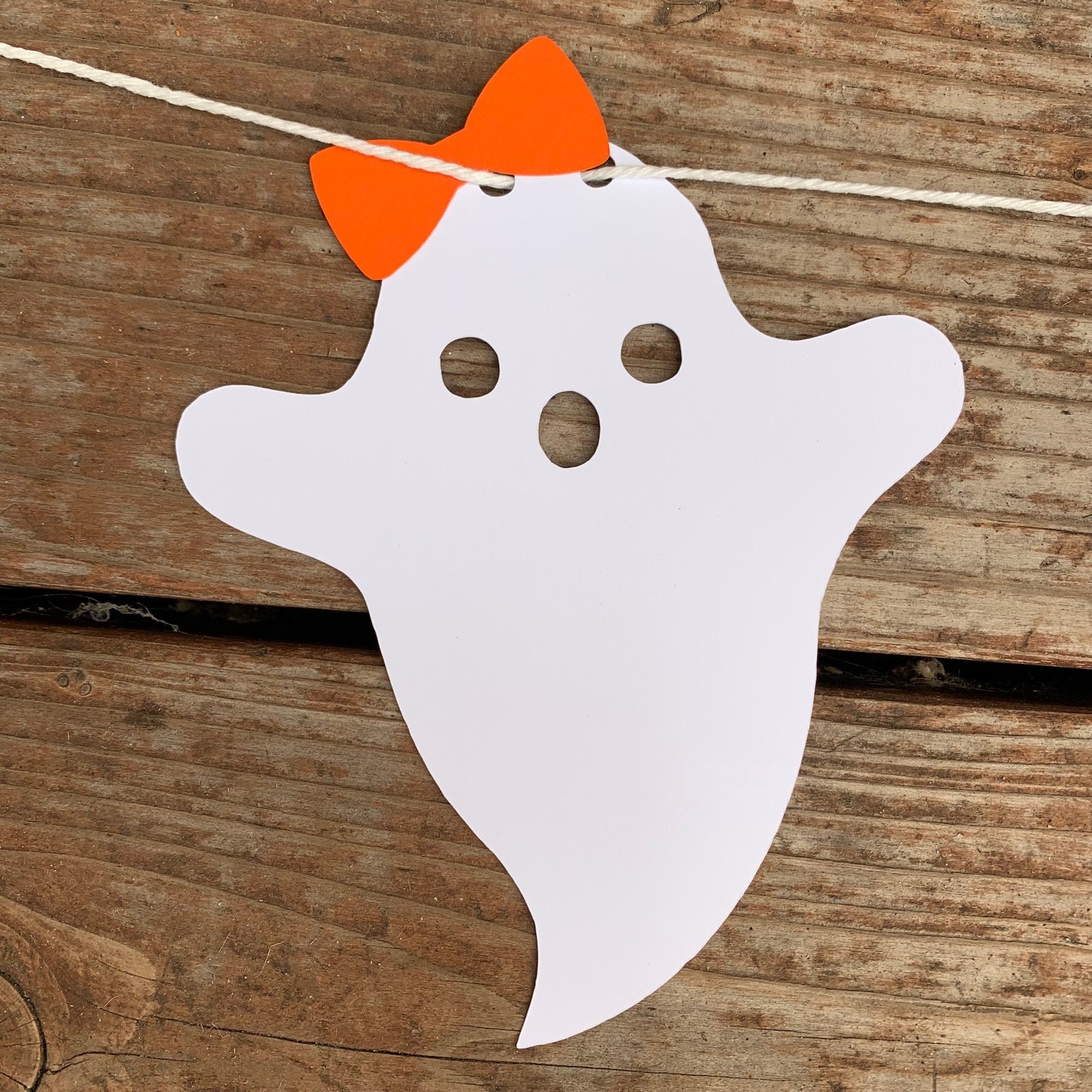 Halloween Ghost Gender Reveal Garland Banner Halloween Gender | Etsy