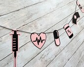 Black Pink Nurse Doctor Medical Assistant PA Lab Surgical - Etsy