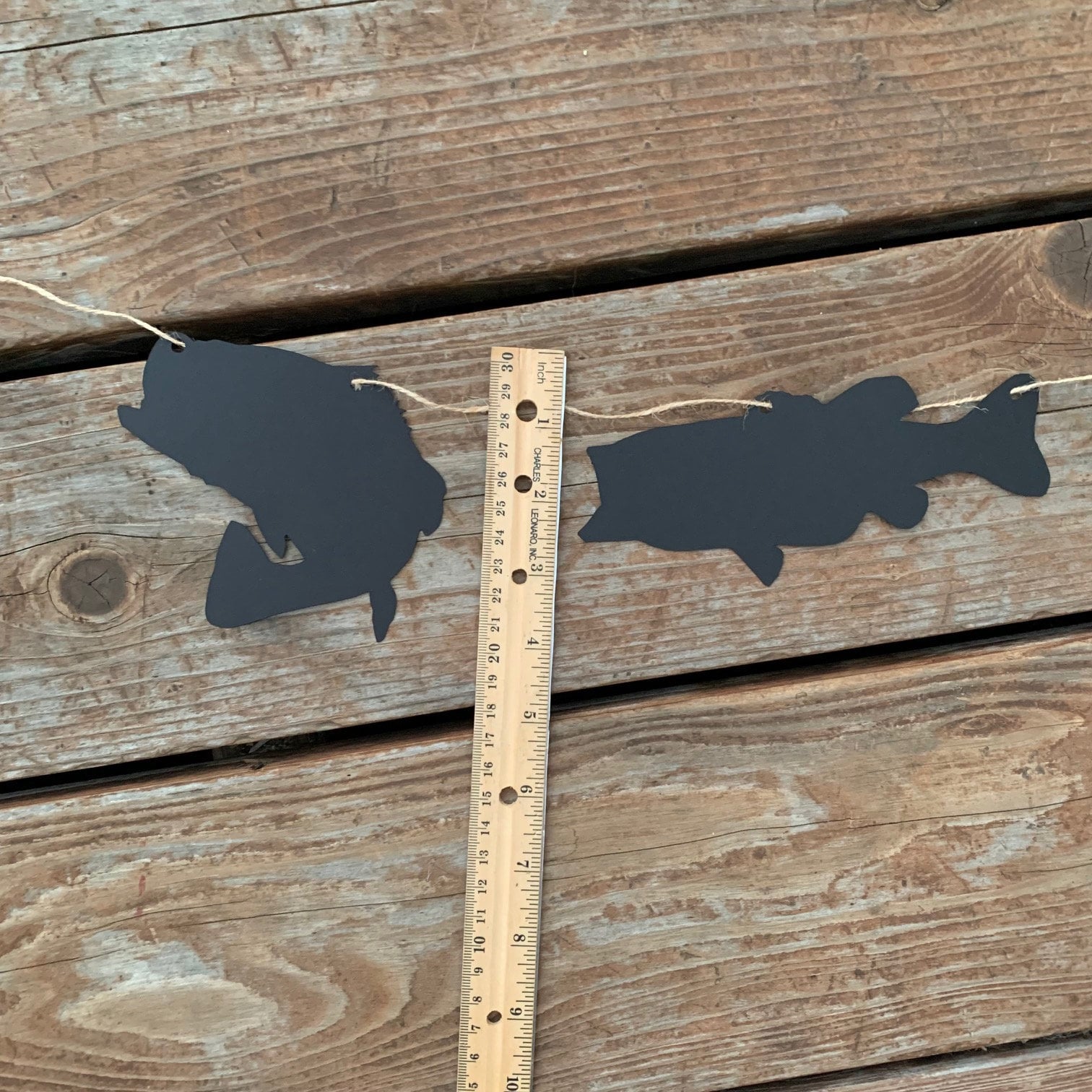 Bass Fishing Birthday Banner Garland | Bass Fishing Party Decorations ...