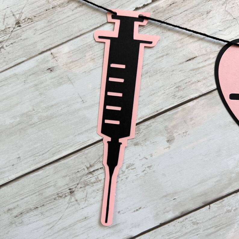 Black Pink Nurse Doctor Medical Assistant PA Lab Surgical - Etsy