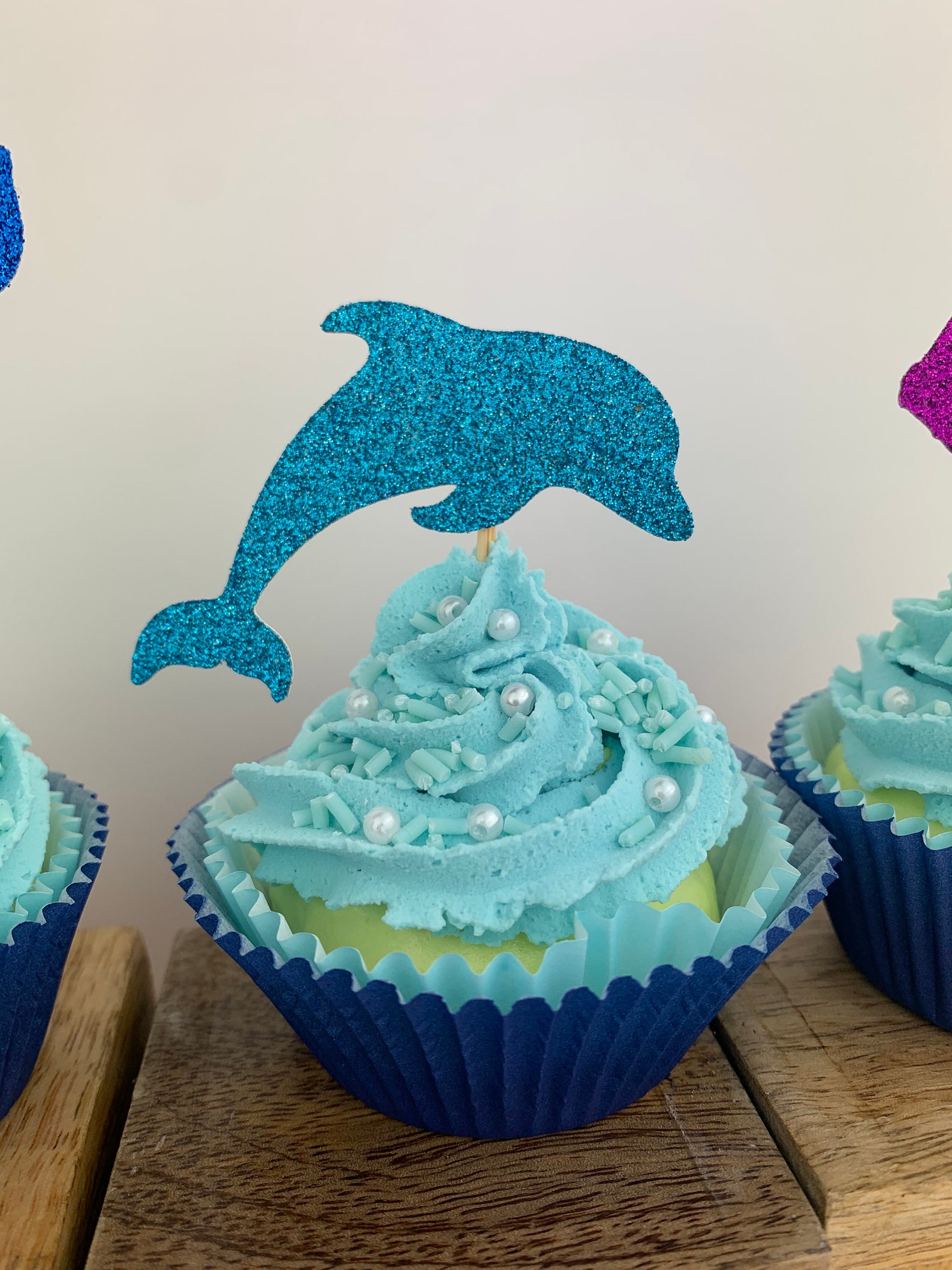 Sea Creature Cupcake Toppers 12 Count Ocean Cupcake Toppers - Etsy