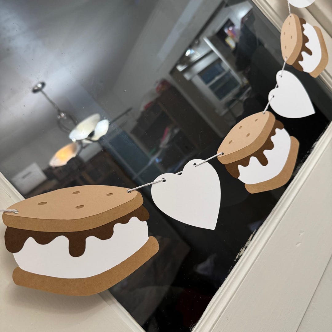 S'more Smores Bar Camp Camping Camper Tahoe Rustic Birthday Bride ...
