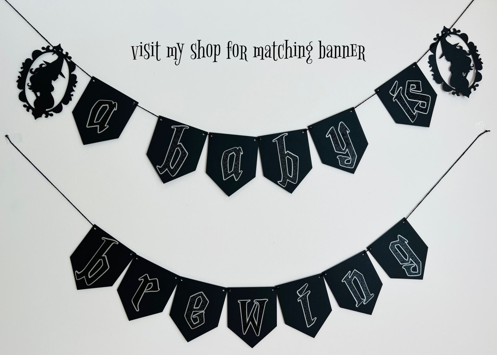 Halloween Baby Shower Gender Reveal Cauldron Pregnant Witch Pumpkin ...