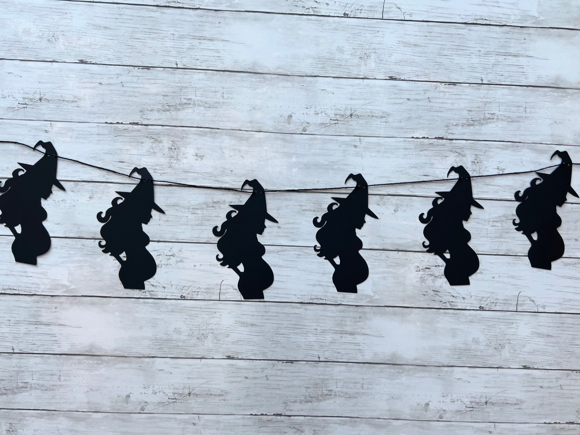 Halloween Baby Shower Gender Reveal Cauldron Witch Baby Brewing Banner ...