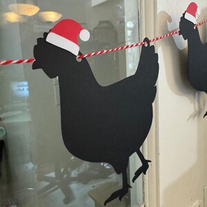 Chicken Chick Farm Rooster Christmas Winter Holiday Pet Santa Vet ...