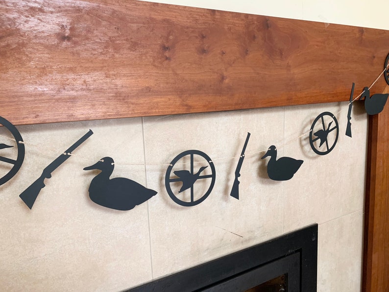 Duck Hunting Birthday Party Banner Garland Duck Hunting - Etsy