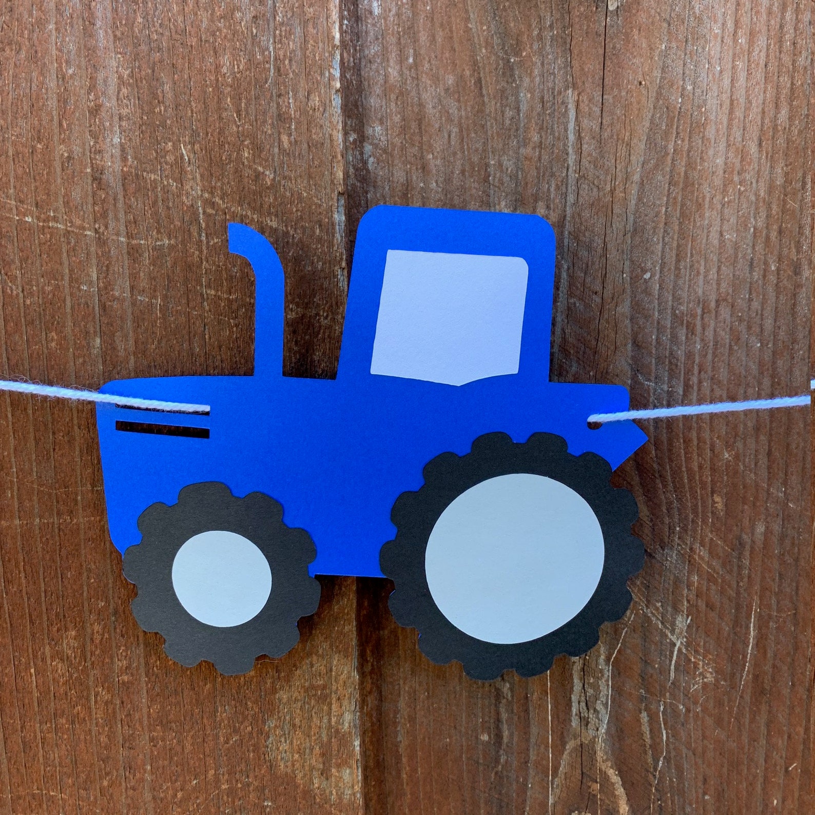 Tractor Birthday Banner | Farm Farmer Tractor Party Garland| Tractor ...