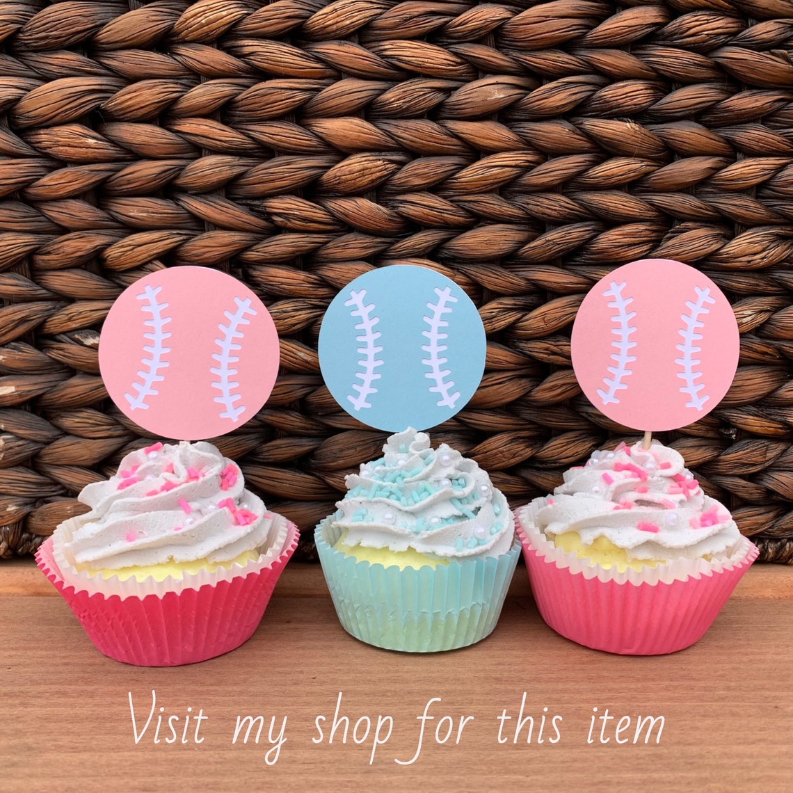 Baseball or Softball Boy or Girl Gender Reveal Party Garland - Etsy