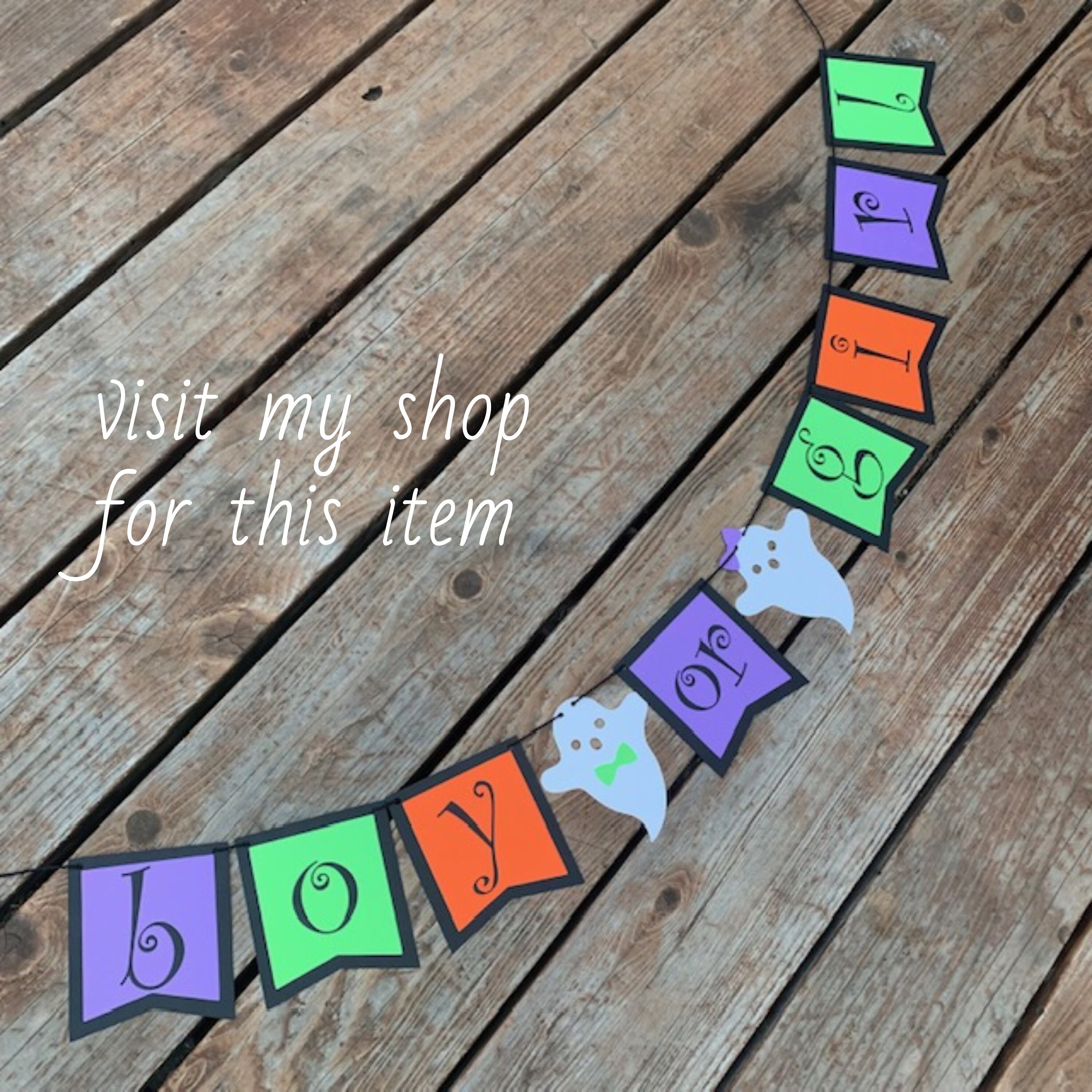 Halloween Ghost Gender Reveal Garland Banner Halloween Gender | Etsy