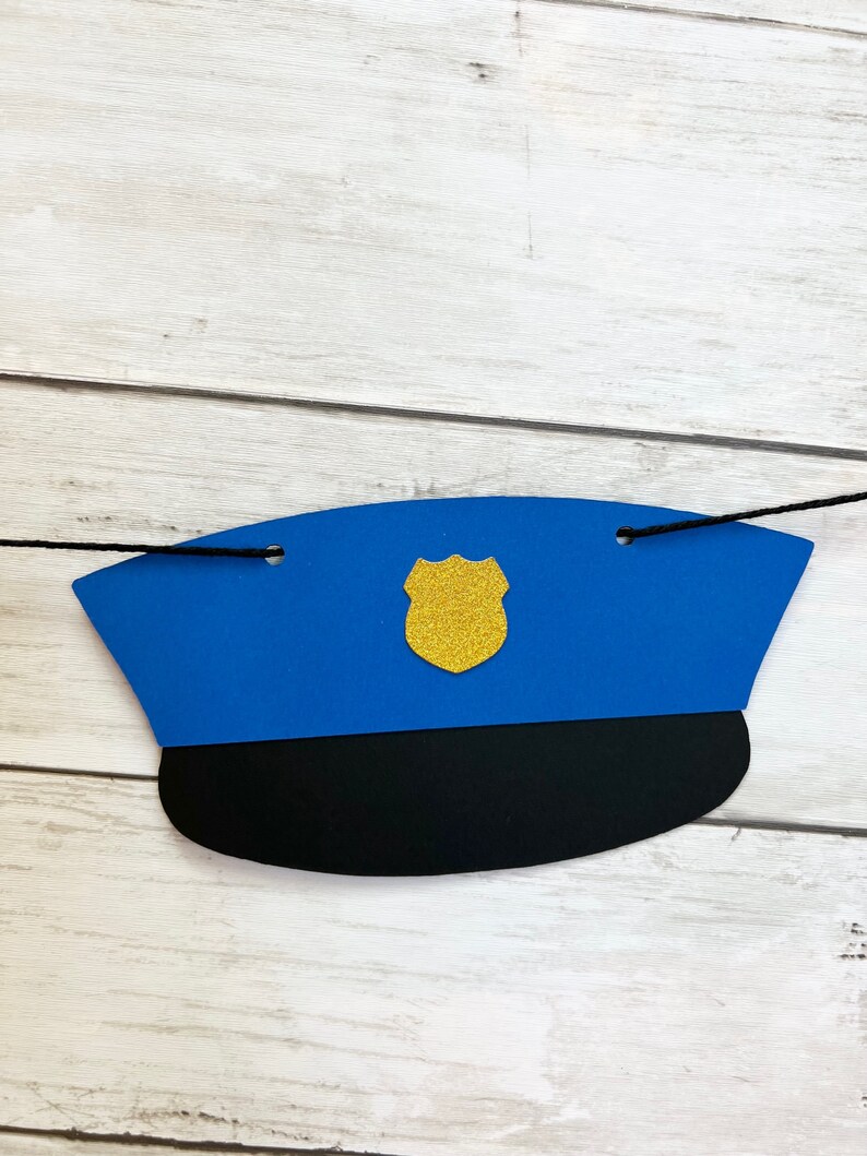 Police Officer Cop Policeman Law Enforcement Graduation Birthday Party ...