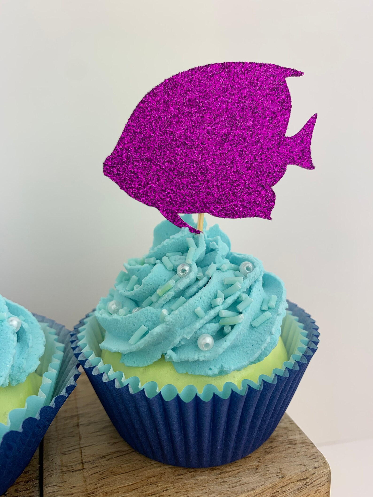 Sea Creature Cupcake Toppers 12 Count Ocean Cupcake Toppers - Etsy