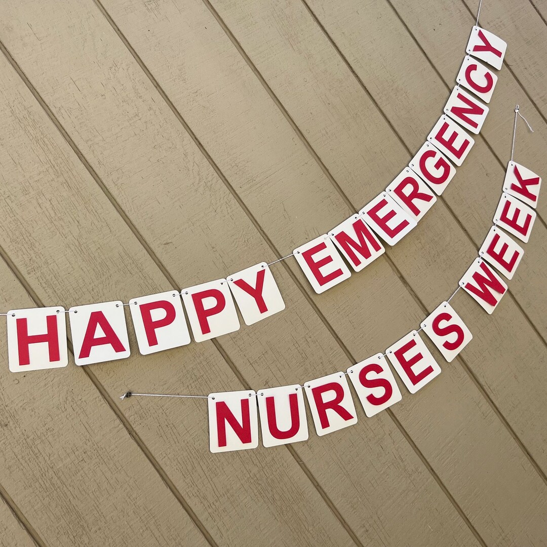 Happy Emergency Nurses Week Oct 11-18 ER Technician Tech Surgery ...