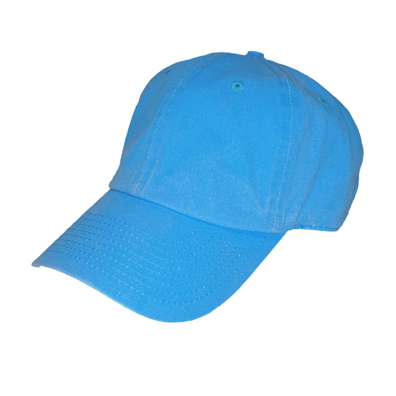 100% Cotton Neon Baseball Cap - Neon Dad Hat - Etsy