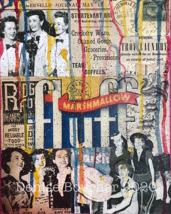 The Flufferettes Art Print Peluches Fluffernutter | Etsy