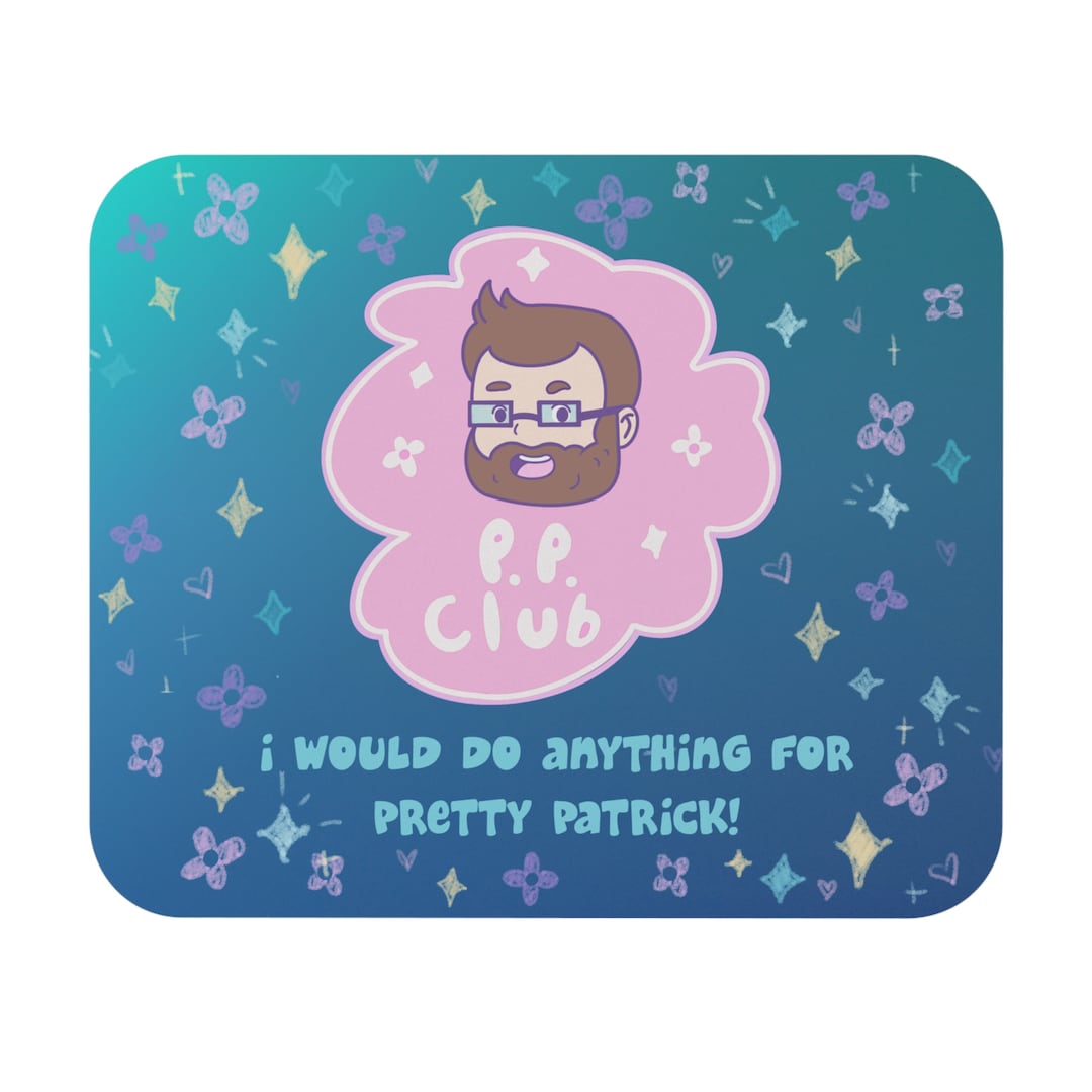 Pretty Patrick, Bee and Puppycat Mousepad - Etsy