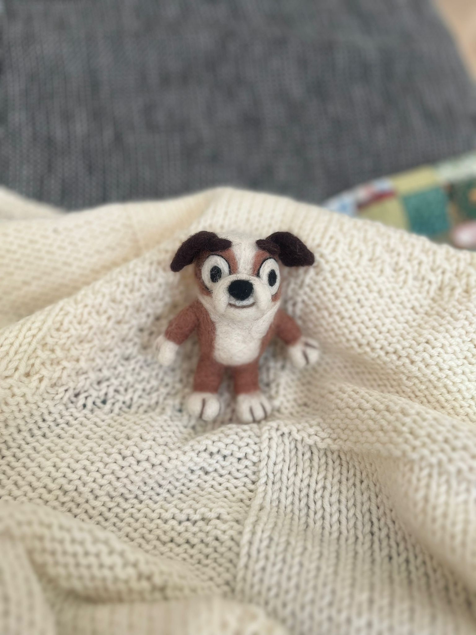 Bluey Inspirations - Needle Felted Winton - Etsy Australia