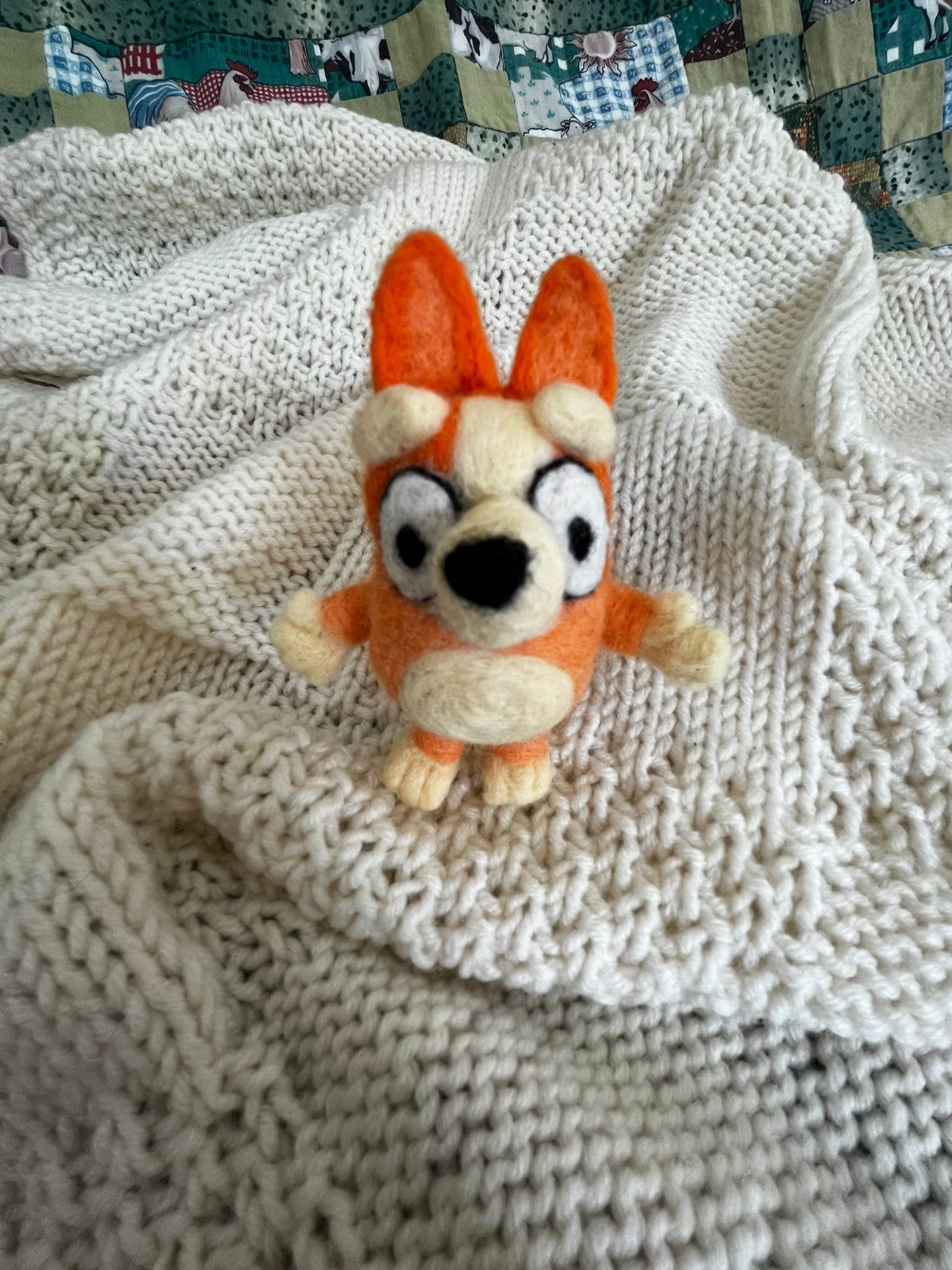 Bluey Inspirations - Needle Felted Bingo - Etsy