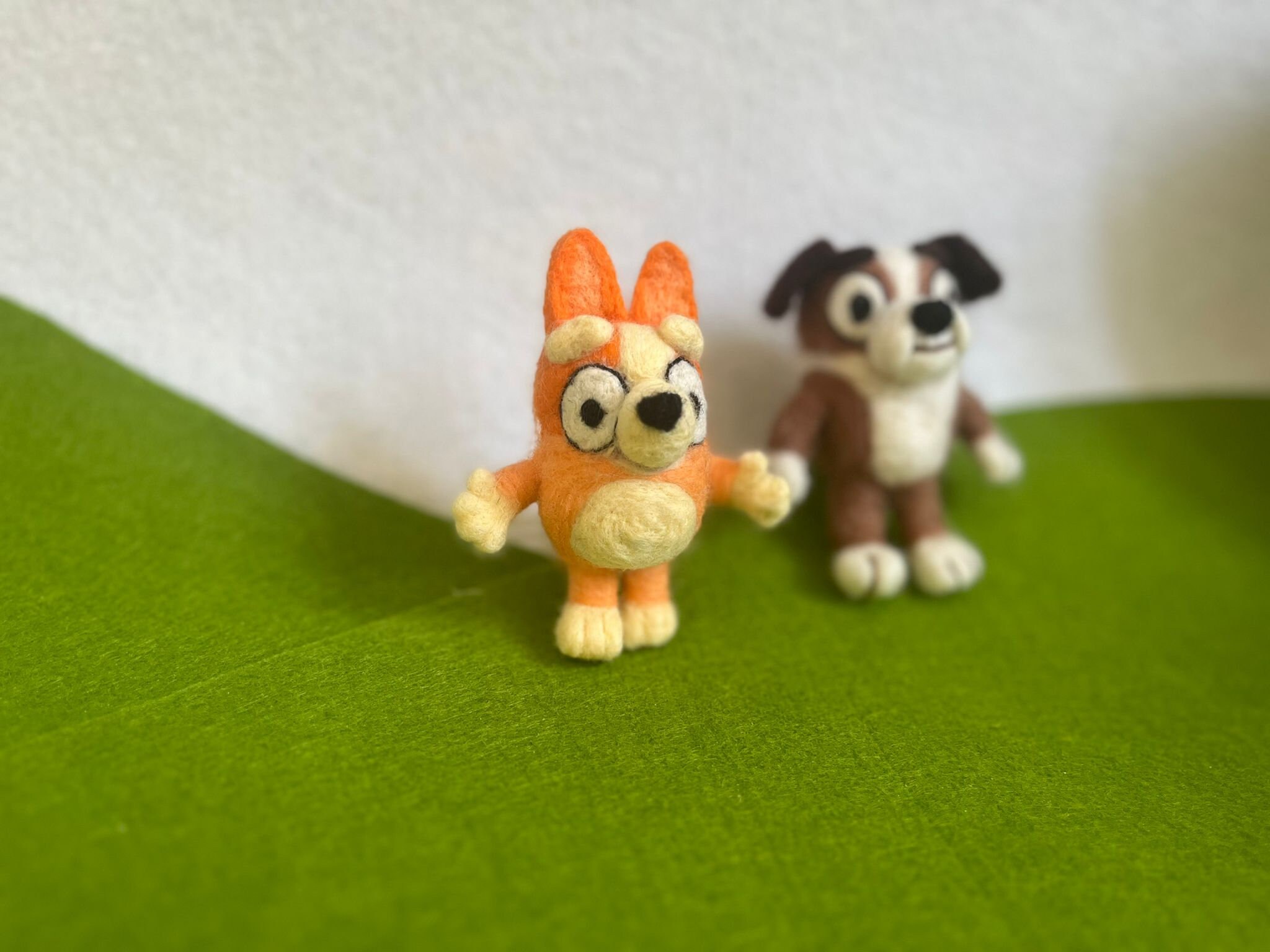 Bluey Inspirations - Needle Felted Bingo - Etsy