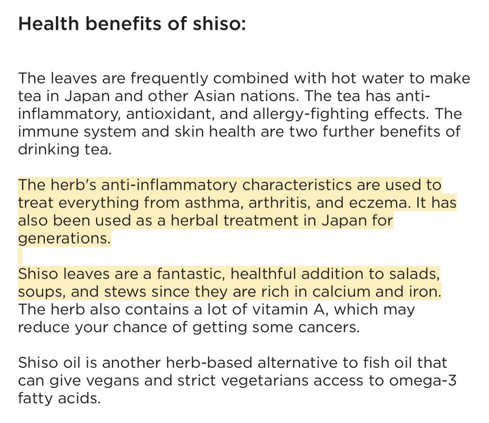 1 Oz Dry Shisho (perilla) Japanese Herb - Etsy