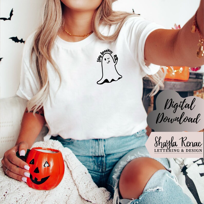 Stay Spooky Ghost SVG Ghost Sign SVG Stay Spooky Svg - Etsy