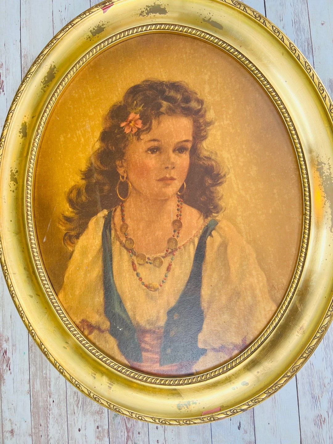 Vintage Large ELENA and CHIKO Pictures by Anne Allaben, Publication of ...