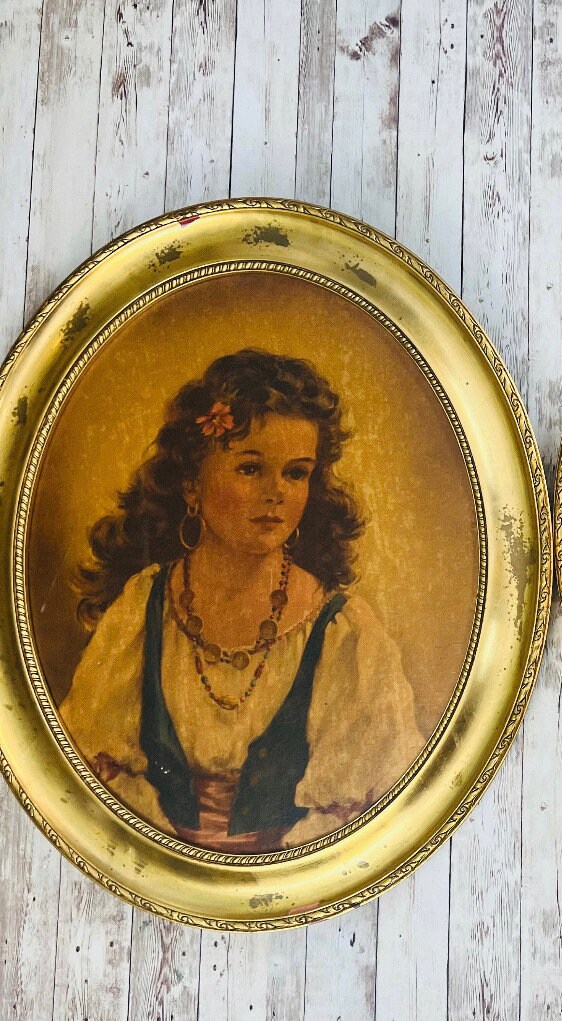 Vintage Large ELENA and CHIKO Pictures by Anne Allaben, Publication of ...