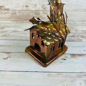 Berkeley Design Vintage Copper Metal Church Music Box - Etsy