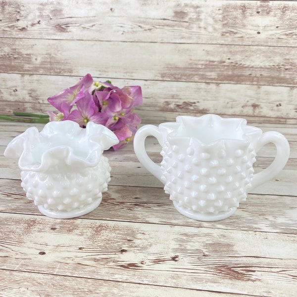 Fenton Hobnail Vase - Etsy