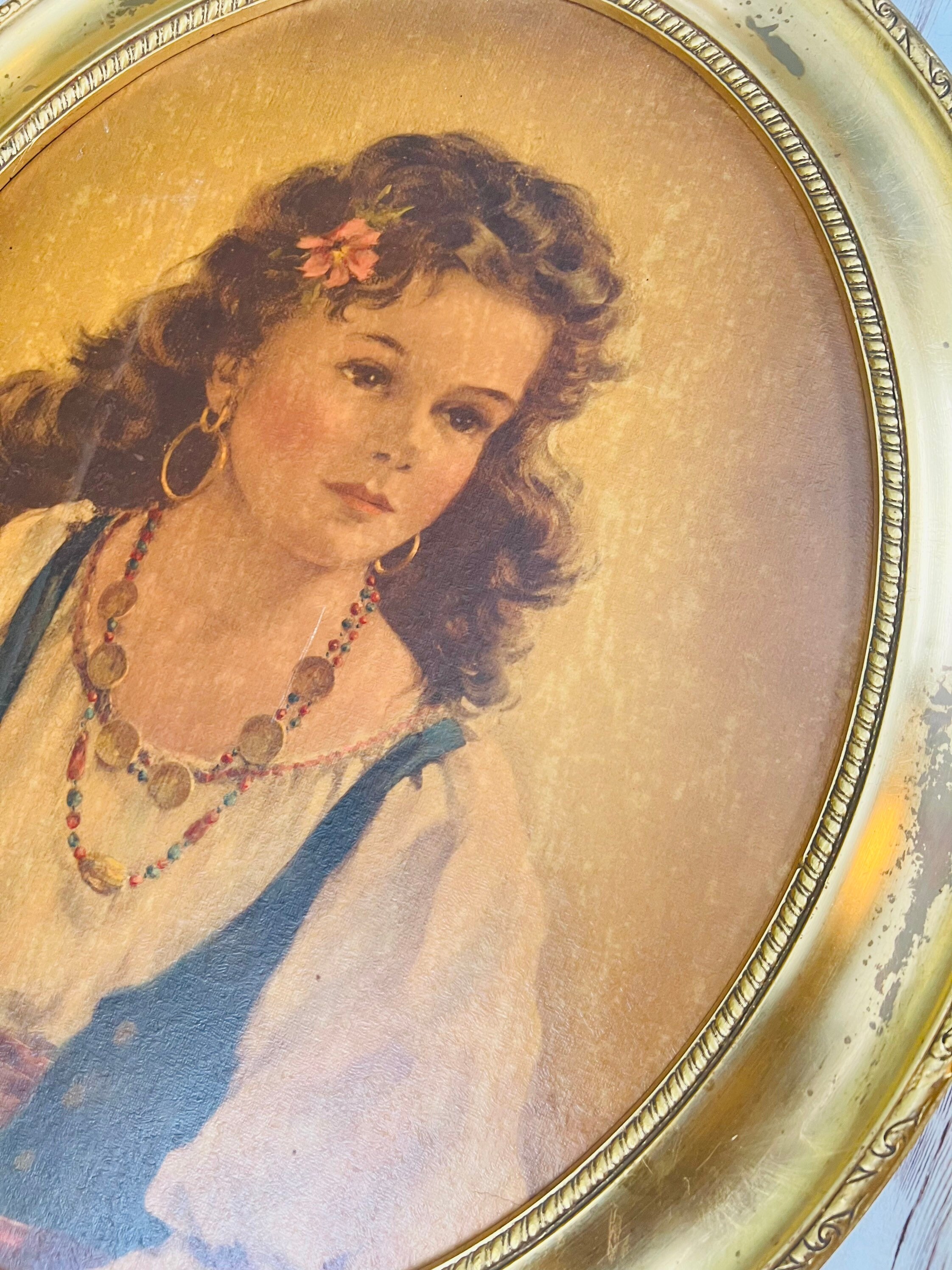 Vintage Large ELENA and CHIKO Pictures by Anne Allaben, Publication of ...