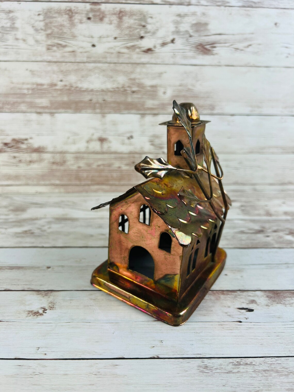 Berkeley Design Vintage Copper Metal Church Music Box - Etsy